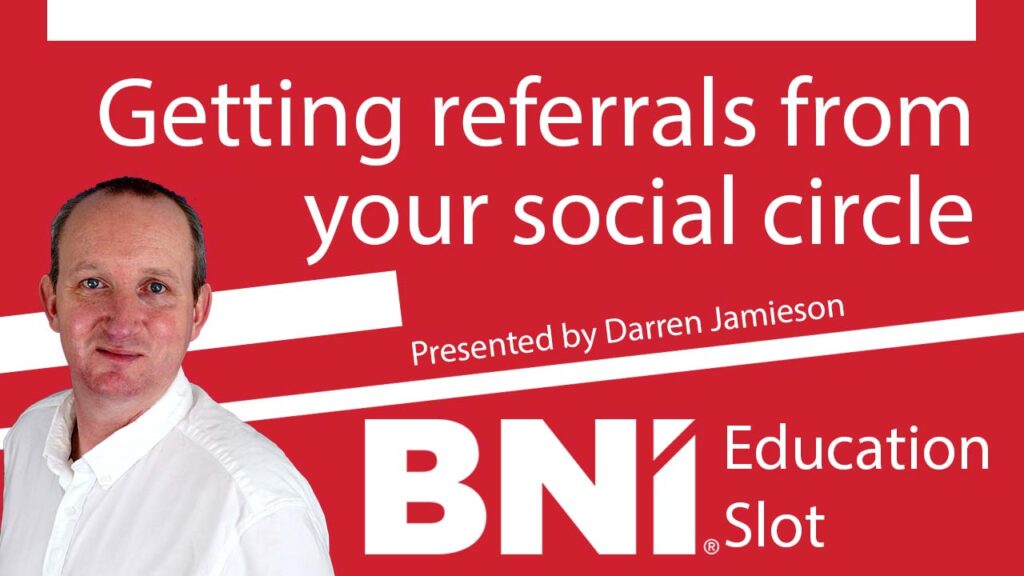 BNI Education Slots | Videos and Scripts for you to use