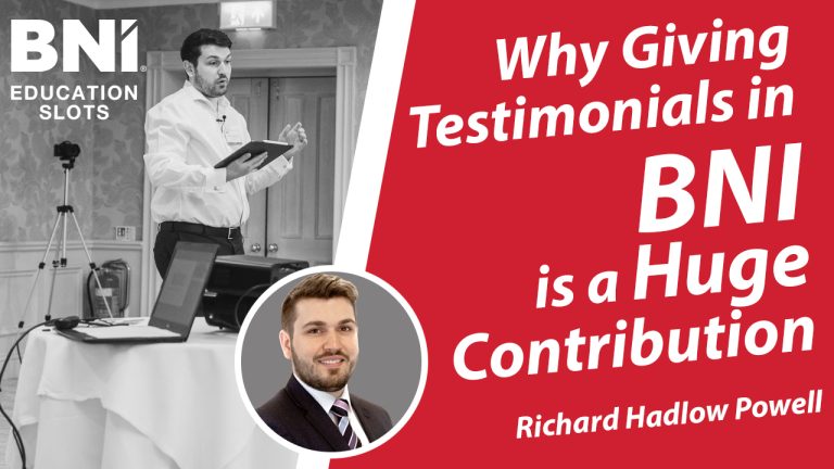 BNI Education Slots | Videos and Scripts for you to use